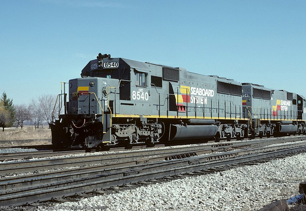 CSX SD50 8540